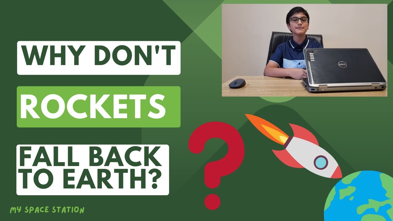 Why don't Rockets fall back to Earth?🚀🌍| Gravity Explained- - YouTube