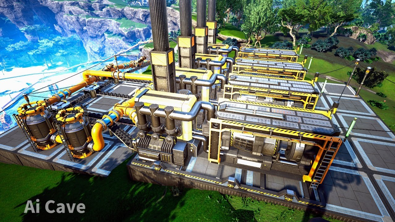 Satisfactory #3 Solving Energy Crisis and Advance Mining, Construction ...