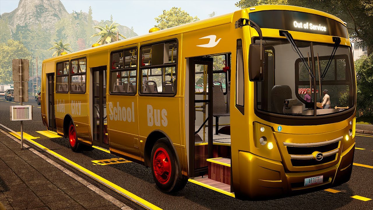 Blue Bird School Bus in Bus Simulator 21! - YouTube