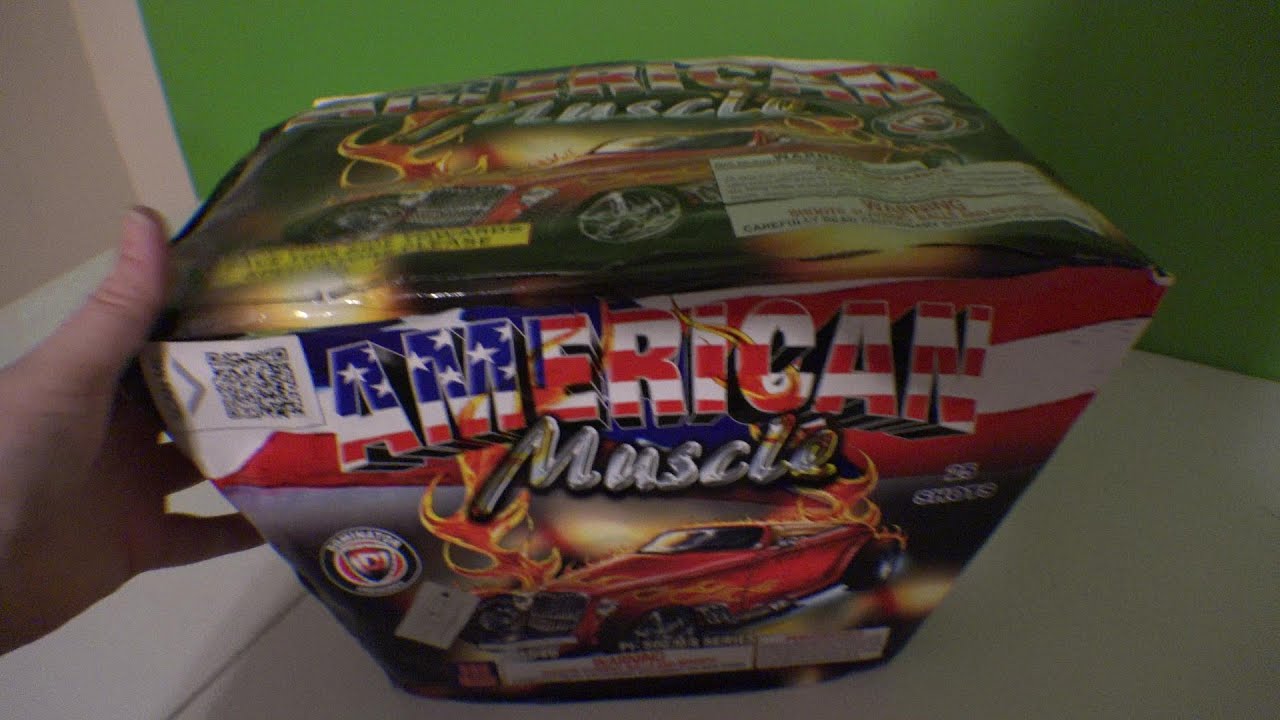 25 SHOT AMERICAN MUSCLE - DOMINATOR FIREWORKS - YouTube