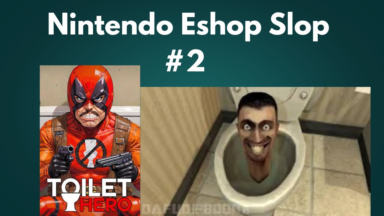 Nintendo Eshop Slop: Toilet Hero (Skibidi Toilet Game) - YouTube