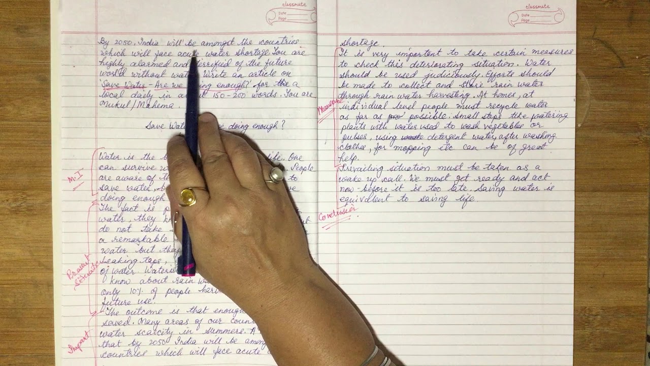 Article Writing | CBSE Writing Skills | With Example || - YouTube