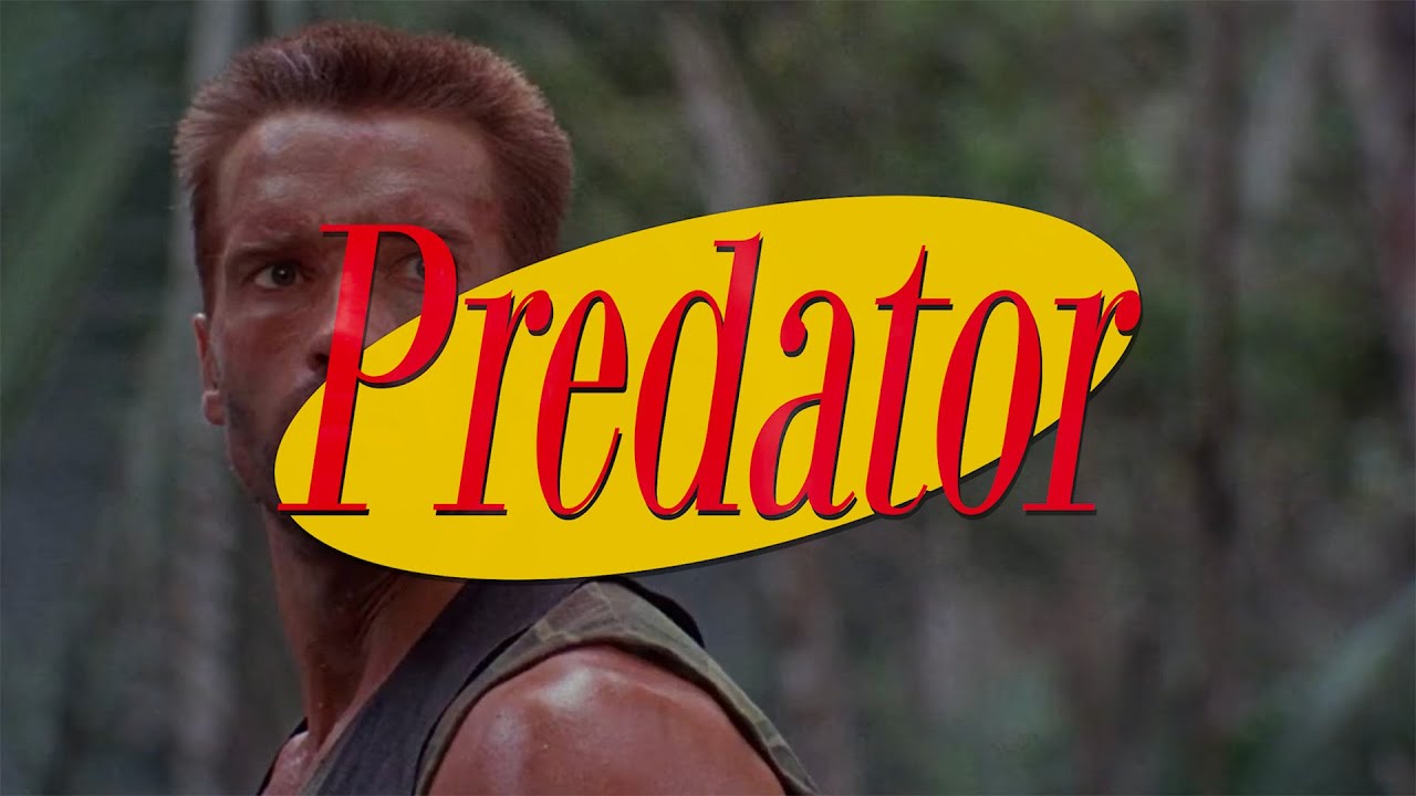 Predator End Credits w/ Seinfeld Theme Music - YouTube