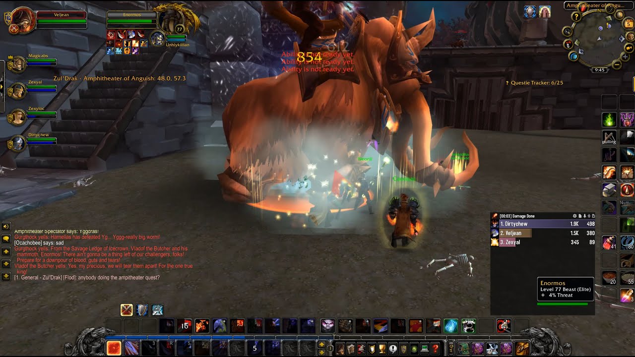 World of Warcraft Amphitheater of Anguish Wrath of The Lich King ...