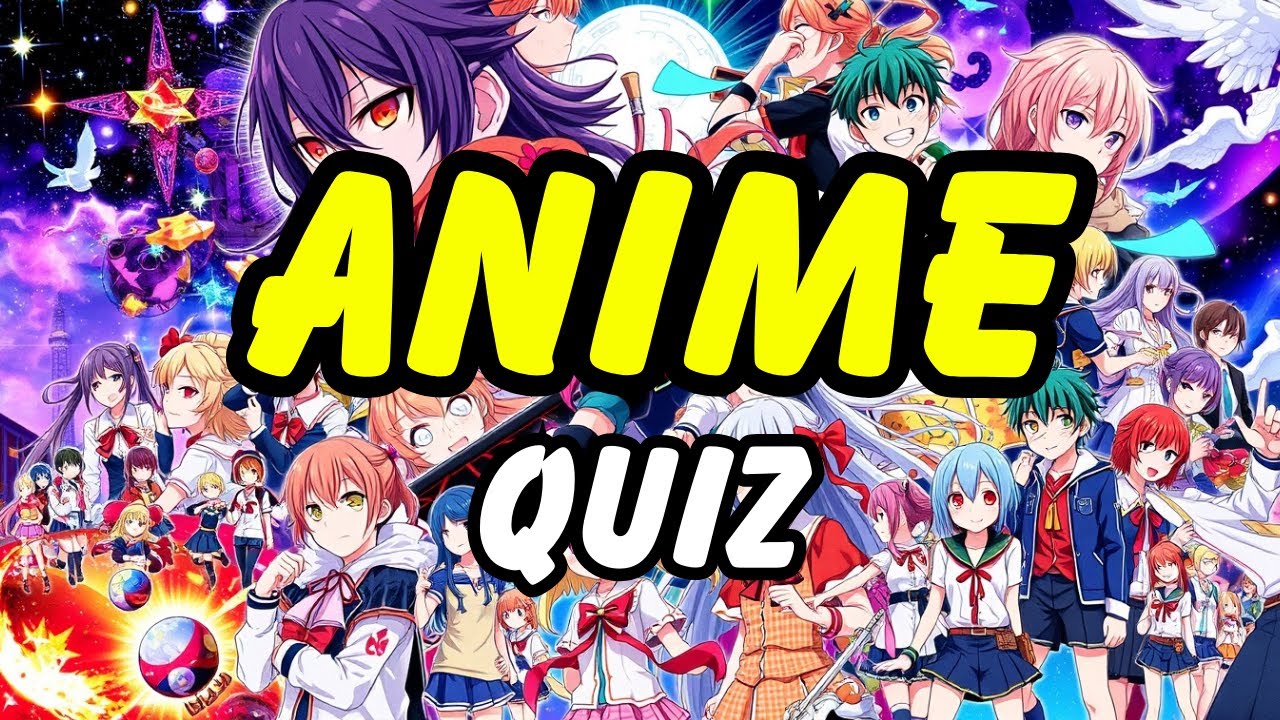 The BIGGEST Anime Quiz That Will Test Your Anime Knowledge! - YouTube