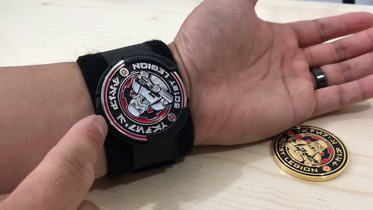 Stealth Challenge coin holster Mark IX - YouTube