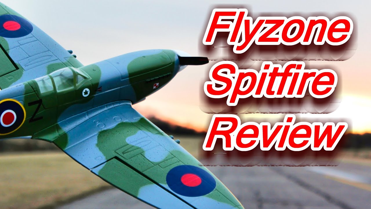 Flyzone AirCore Spitfire Review with Flight - Power Core - TheRcSaylors ...