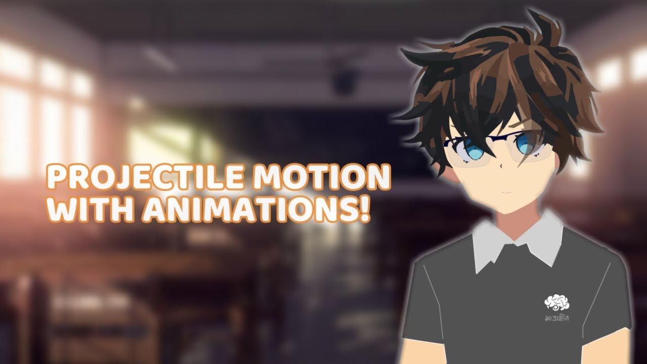 Projectile Motion explanation with animation - YouTube