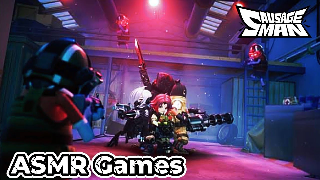 ASMR Games|JUGANDO SAUSAGE MAN|RELAX - YouTube