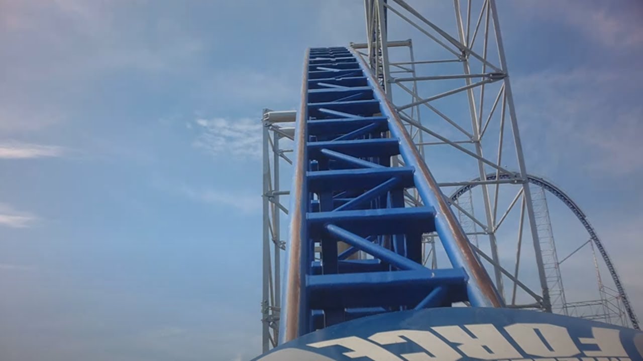 Millennium Force - Cedar Point - Front Row (4K HD POV) - May 2023 - YouTube