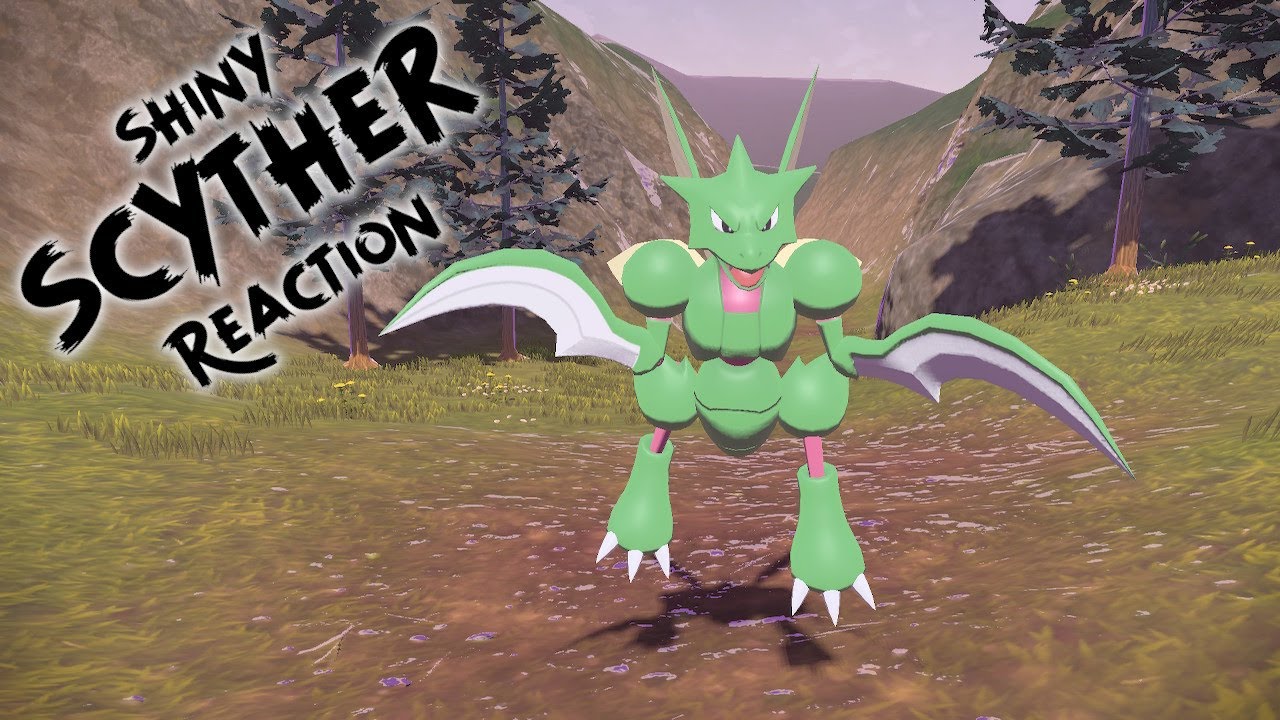 Shiny Scyther Pixelmon