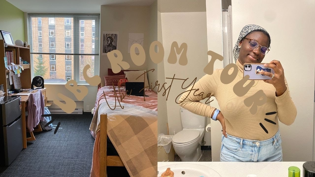 UBC Dorm Tour ~Totem Park Single Connected ~The UBC Diaries - YouTube