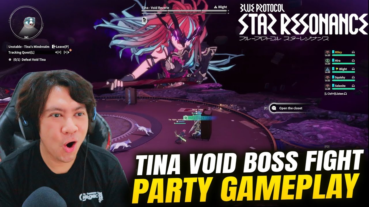 Panduan Dungeon Party & Pertarungan Bos TINA VOID di Blue Protocol ...