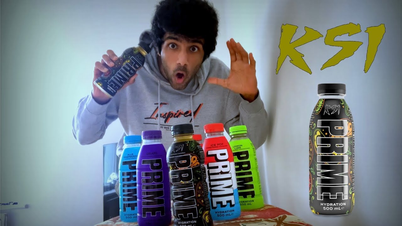 KSI PRIME FLAVOUR DRINK REVIEW! [PRIME DRINKS RANKING!] - YouTube