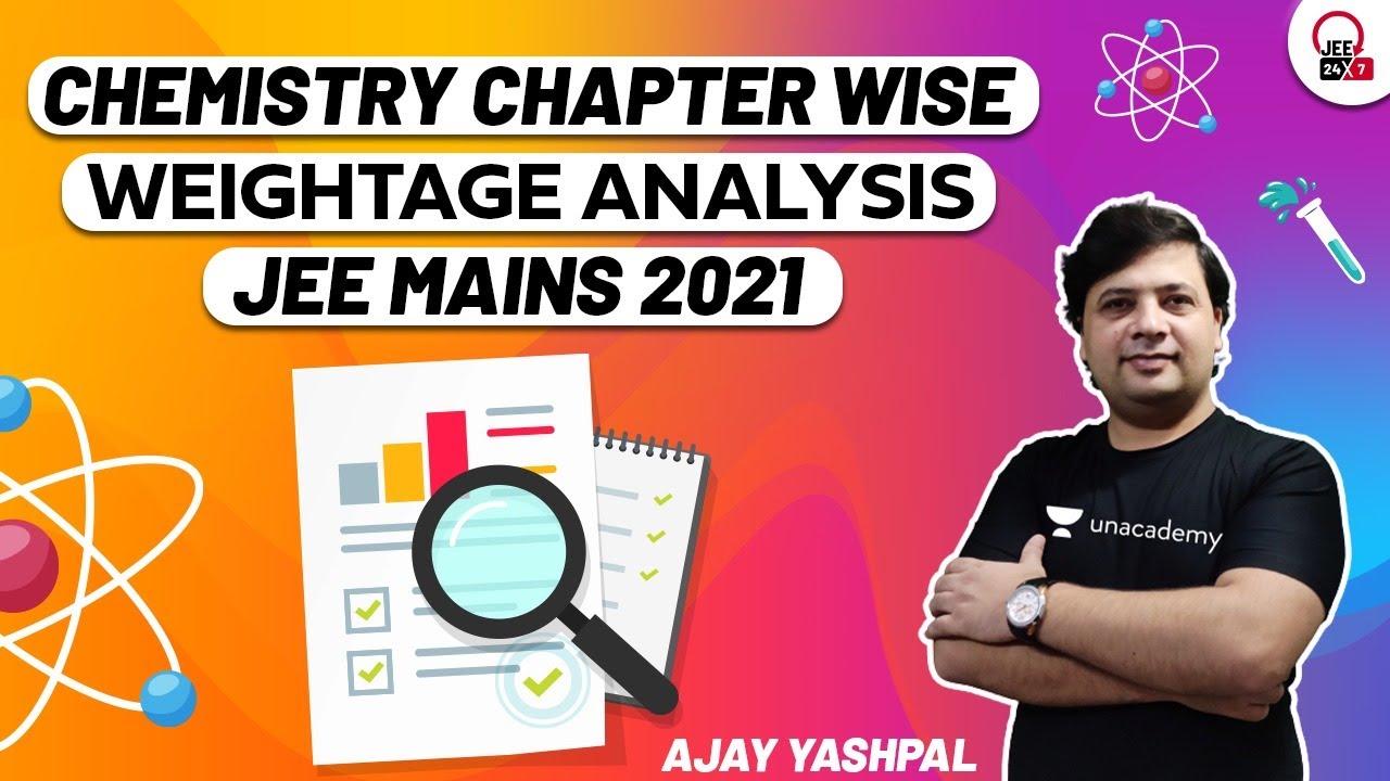 JEE Mains 2021: Chemistry Chapter Wise Weightage Analysis | JEE 24x7 ...