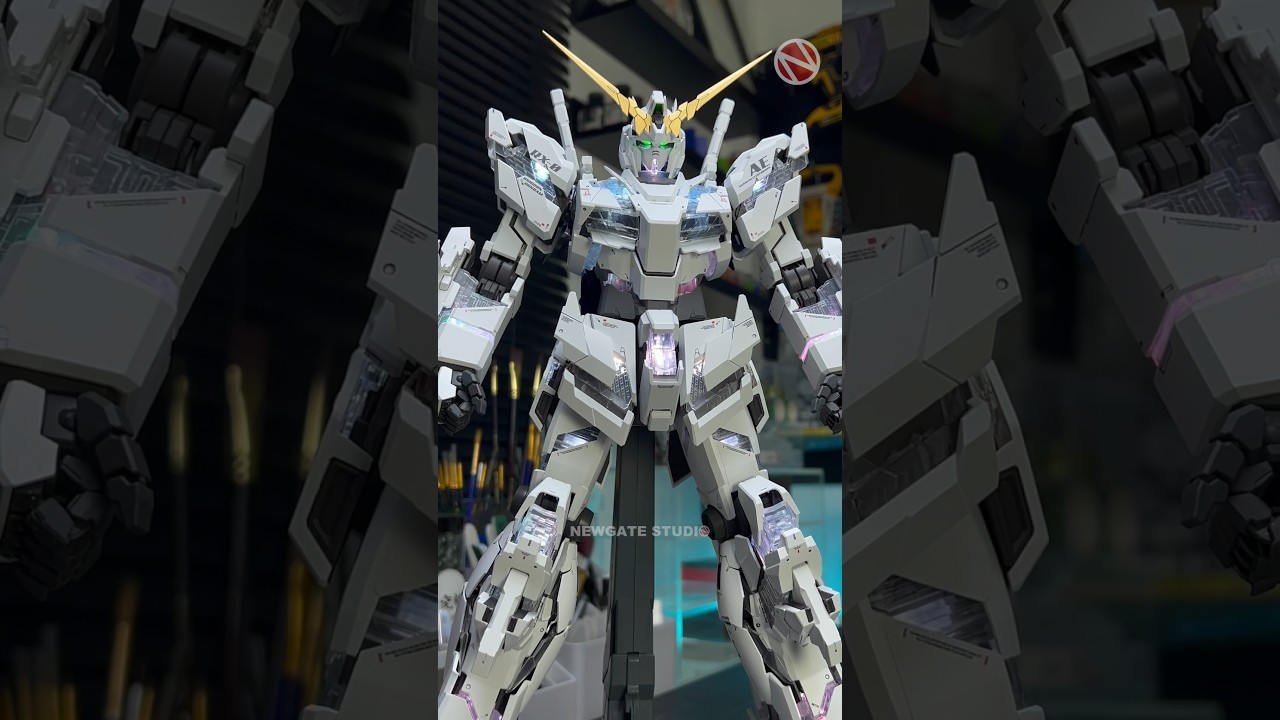 PG Unicorn Gundam Clear Psycho Frame Ver. [BUILD] - YouTube