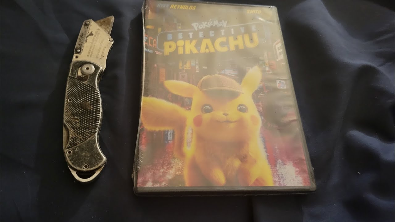 Pokémon Detective Pikachu - Special Edition DVD Unboxing - YouTube