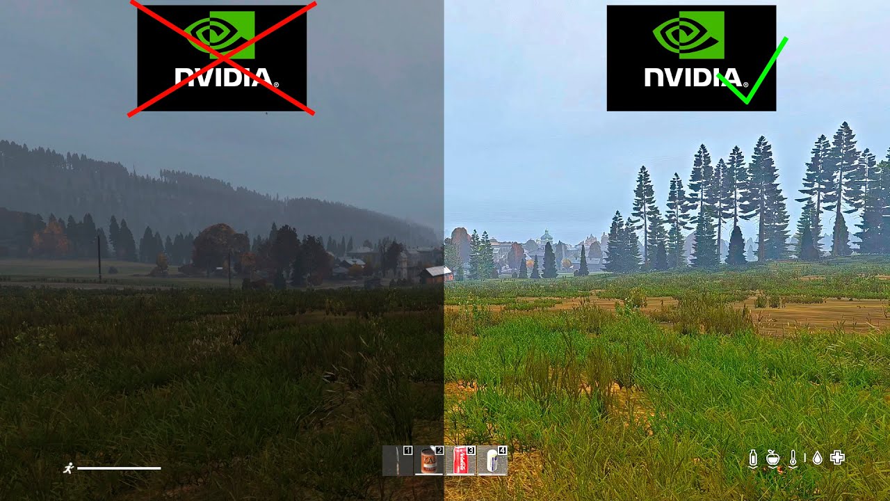 КАК сделать насыщенную КАРТИНКУ в DAYZ с помощью фильтров от Nvidia# ...