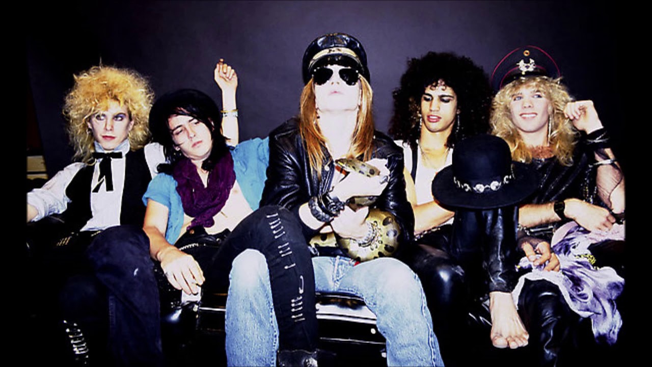 Guns n' Roses live bootleg rare song 80's - YouTube