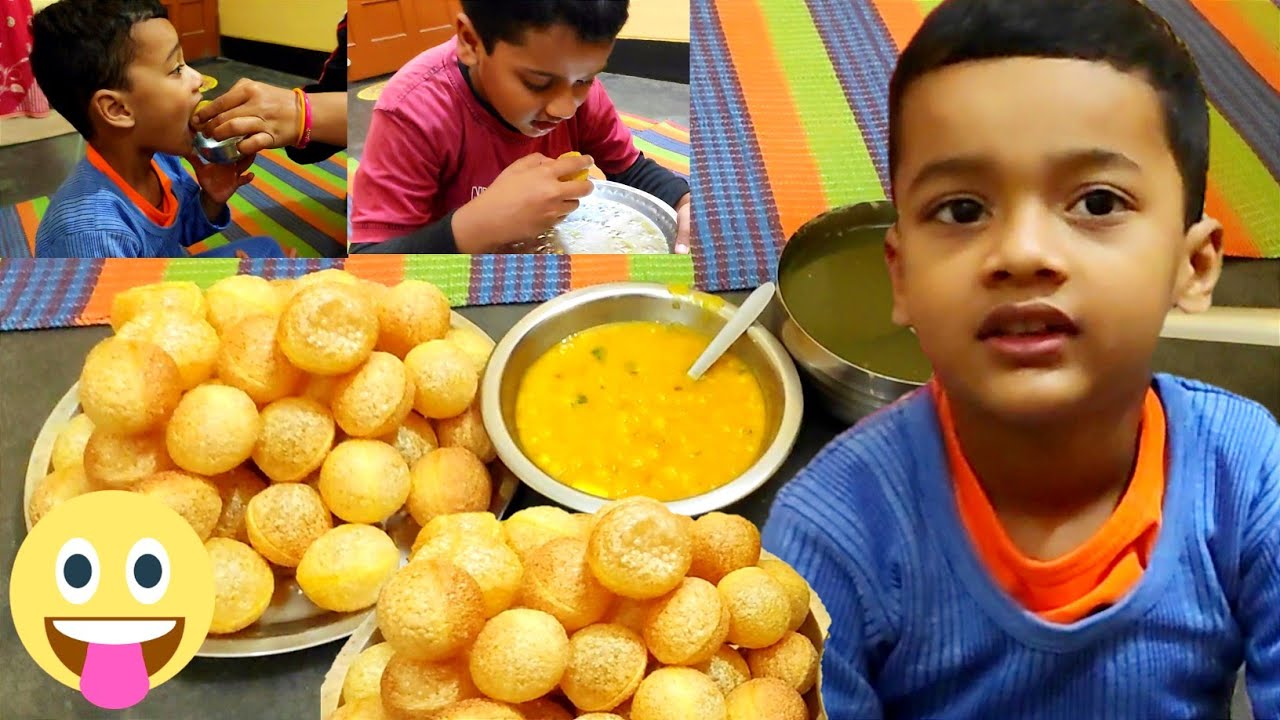 Aaj Ghar Par Bana Mazedaar Pani Puri | फुल्की खाकर अंकित क्या बोला? A ...