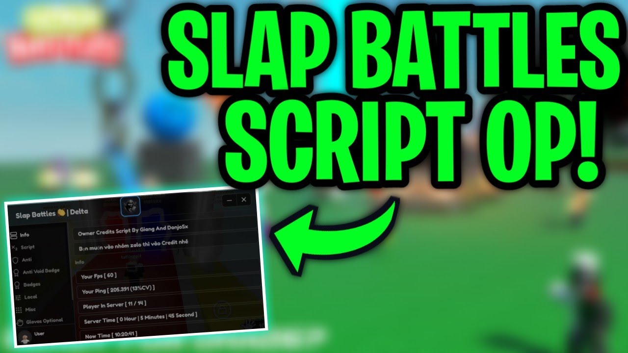 Slap Battles Script OP Hub FE Last Update AntiKick | Fluxus, Delta ...