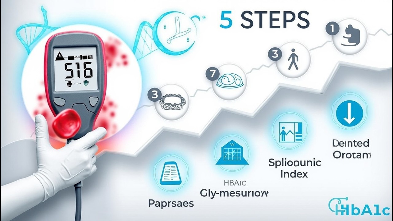 5 Steps to Lower HbA1c Fast! (Insulin Resistance and Diabetes) - YouTube