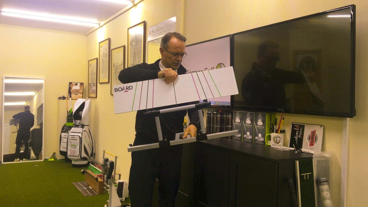 The Putting Board Unboxing with Andy Gorman - YouTube