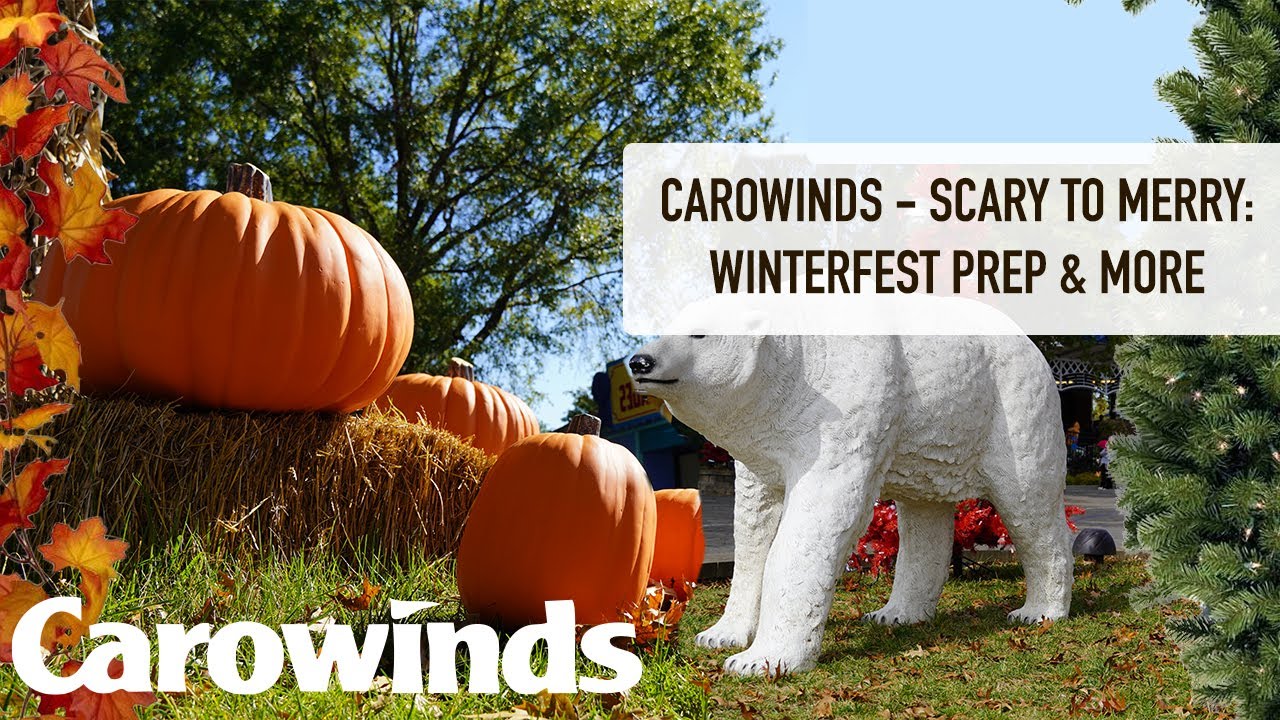 Carowinds Park Update - Winterfest Is Coming! New Sign Installations ...