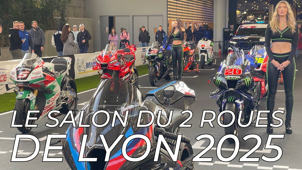 Le Salon du 2 roues de Lyon 2025 - YouTube