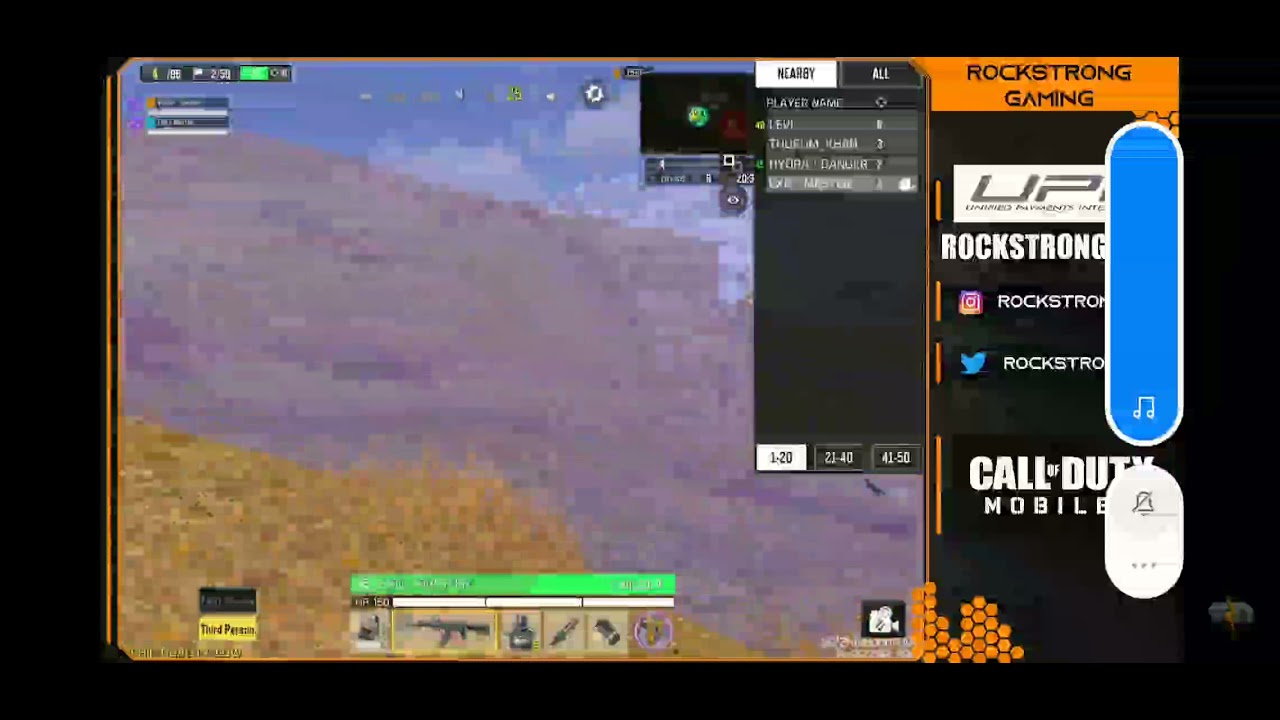 I Did A OP 1v2 Clutch In @Rockstrong Gaming's Custom Room - YouTube