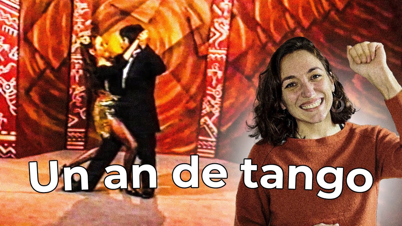 Maria dans ces debuts dans le tango! - YouTube