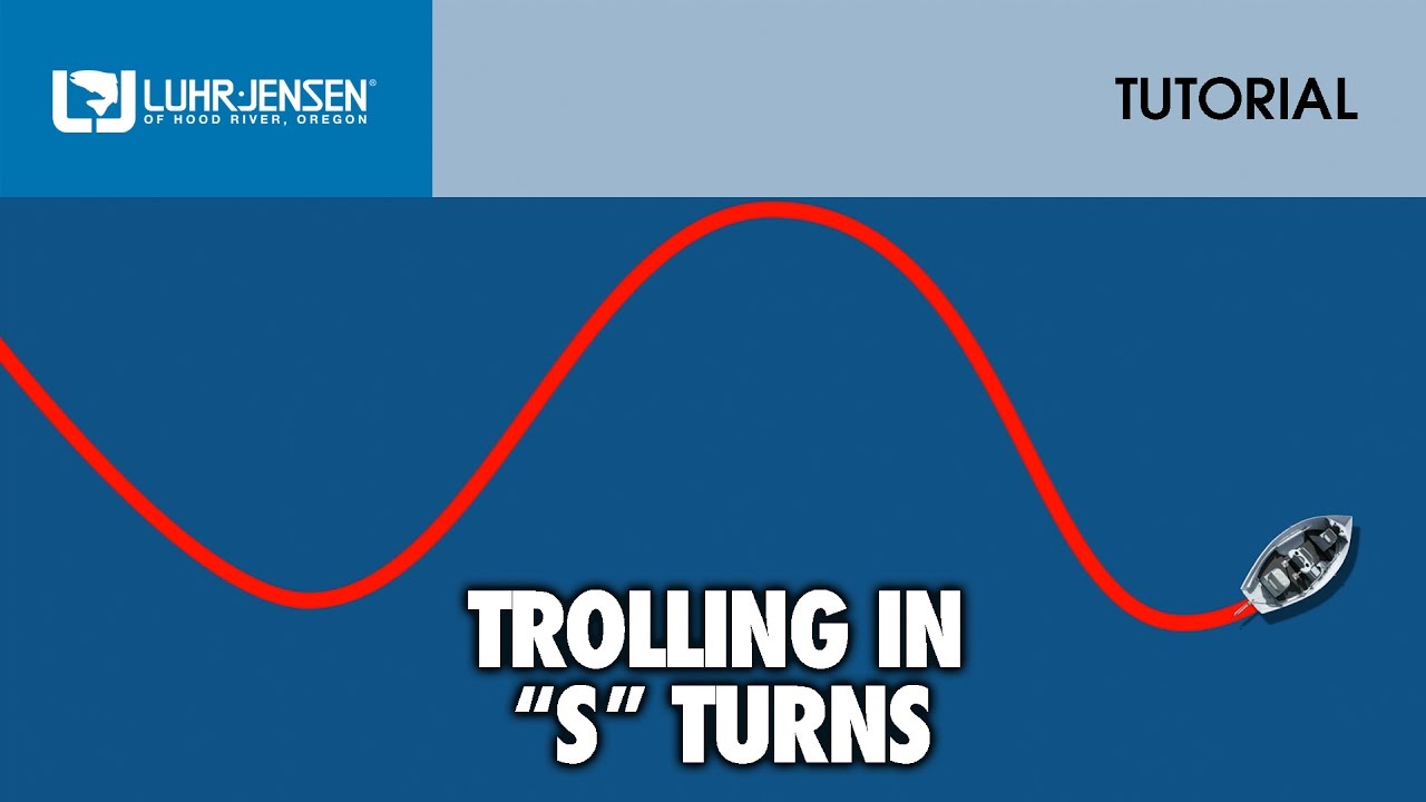 Trolling in "S" Turns: Luhr-Jensen® TECH TIPS - YouTube