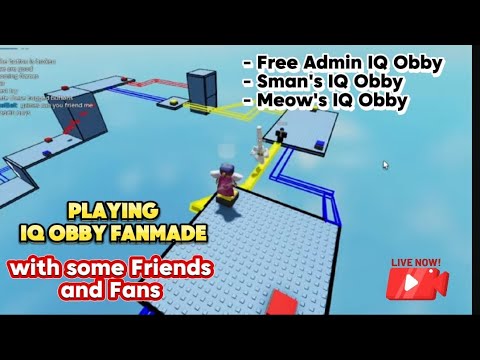 Playing IQ Obby Roblox Fanmade - YouTube