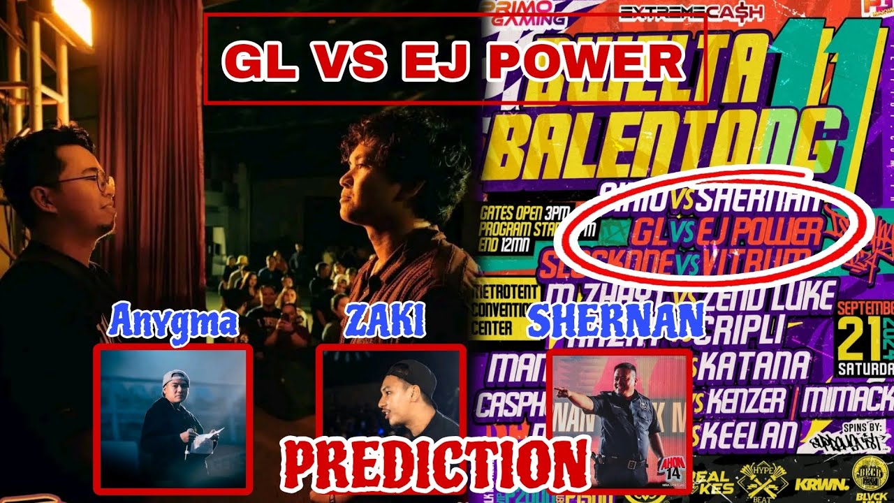 GL VS EJ POWER | PREDICTION (ANYGMA,ZAKI,SHERNAN) - YouTube