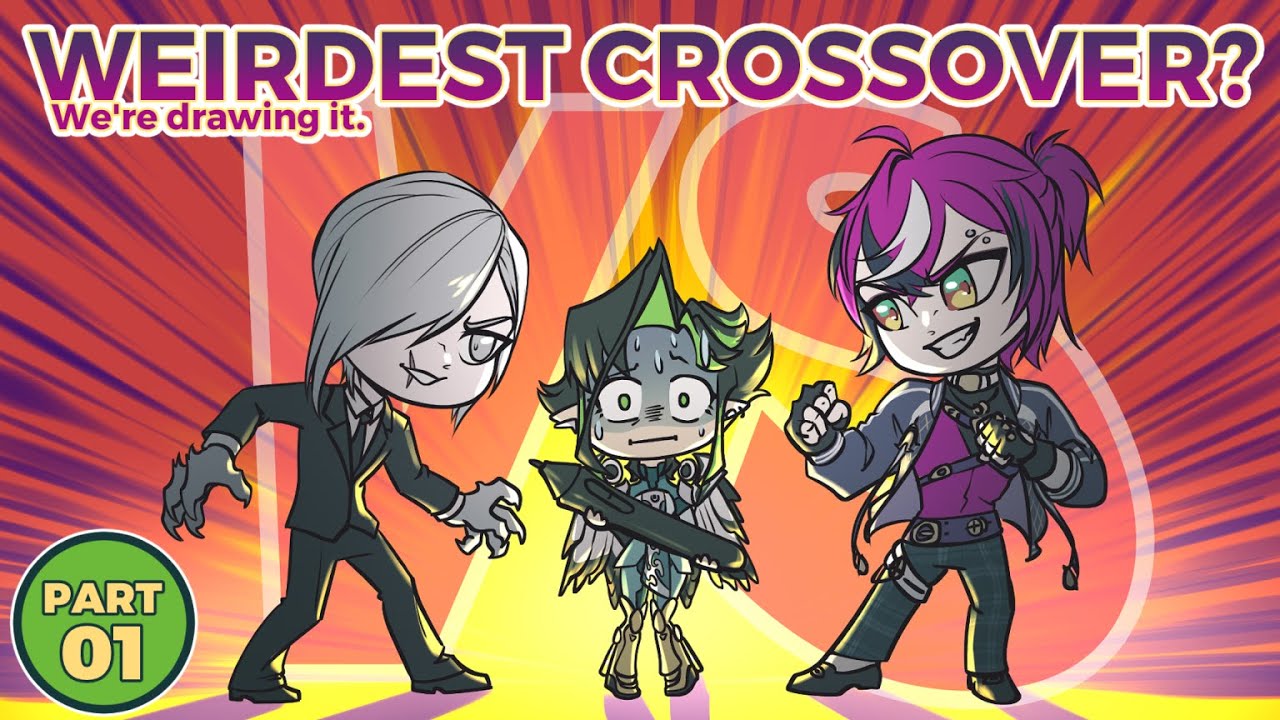 【Art Stream】 M-21 vs Harrier vs Doppio! FIGHT! (Part 1)【CROSSOVER ...