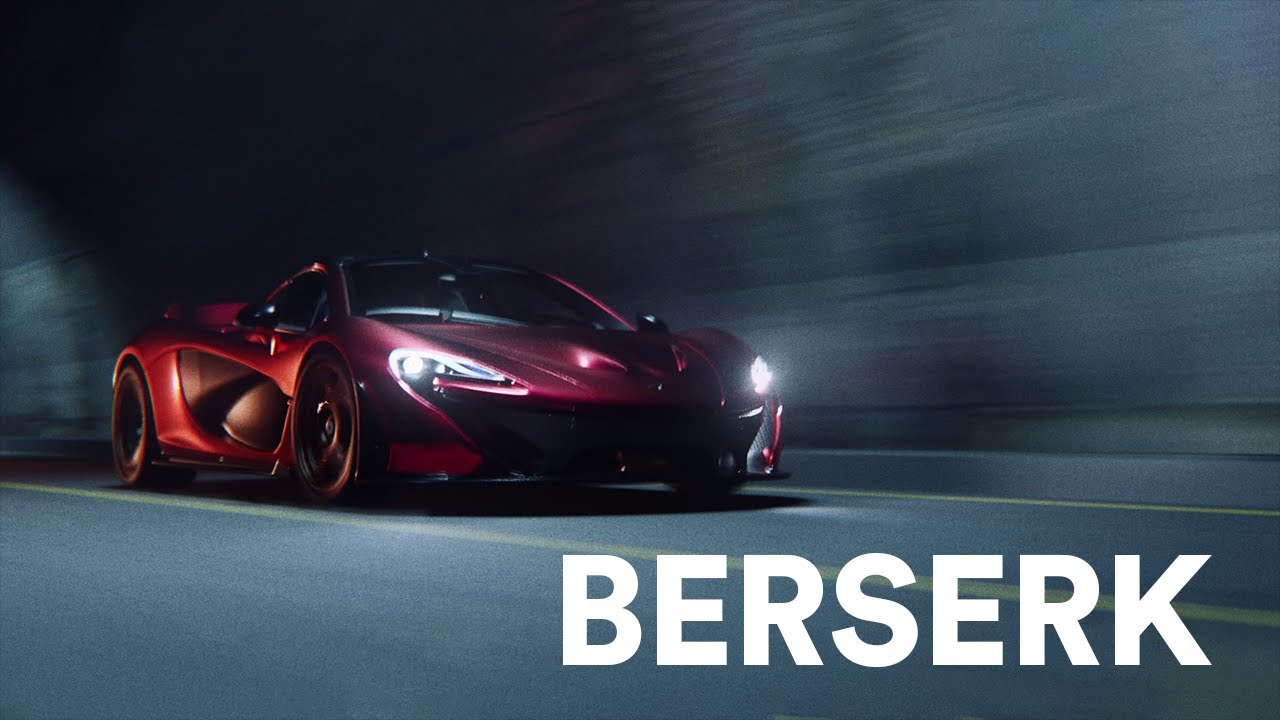 BERSERK || Mclaren P1 || Blender Car animation - YouTube