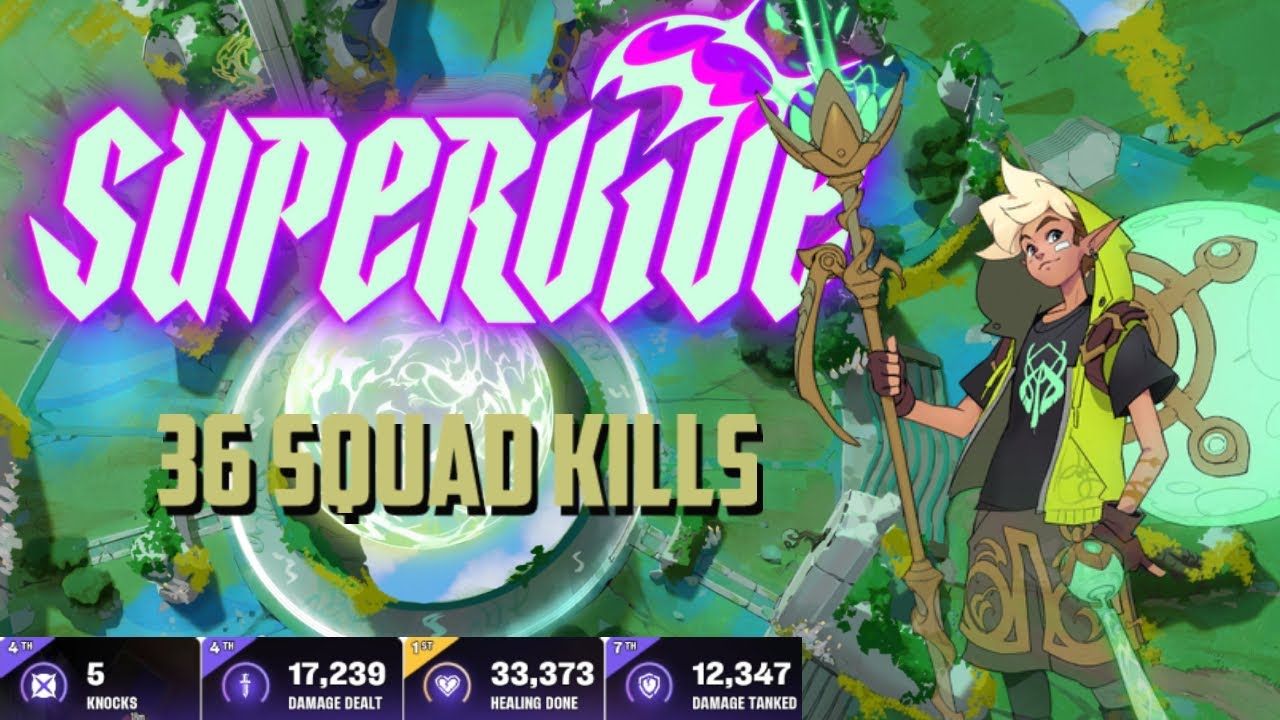 Supervive Full Ranked Game Zeph [36 squad kills] - YouTube