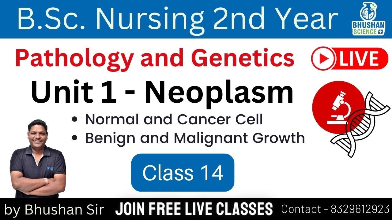 Class 14 | Pathology and Genetics | B.Sc. Nursing 2nd Year | Bhushan ...