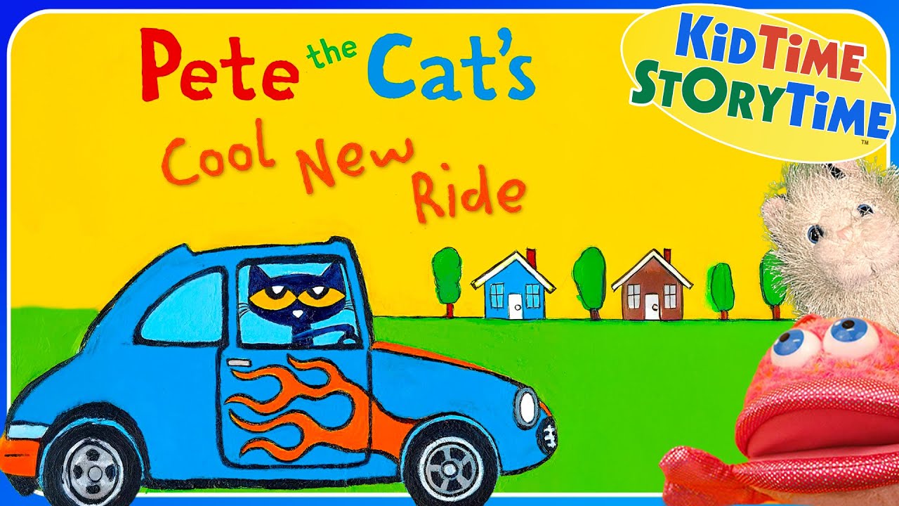Pete the Cat's Cool New Ride | friendship read aloud | counting read ...