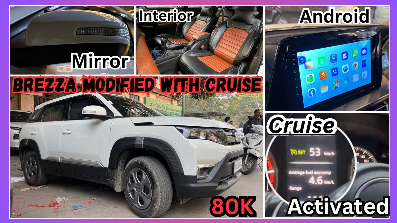 Maruti Breeza Lxi Modified with Free Cruise Control | Breeza lxi ...