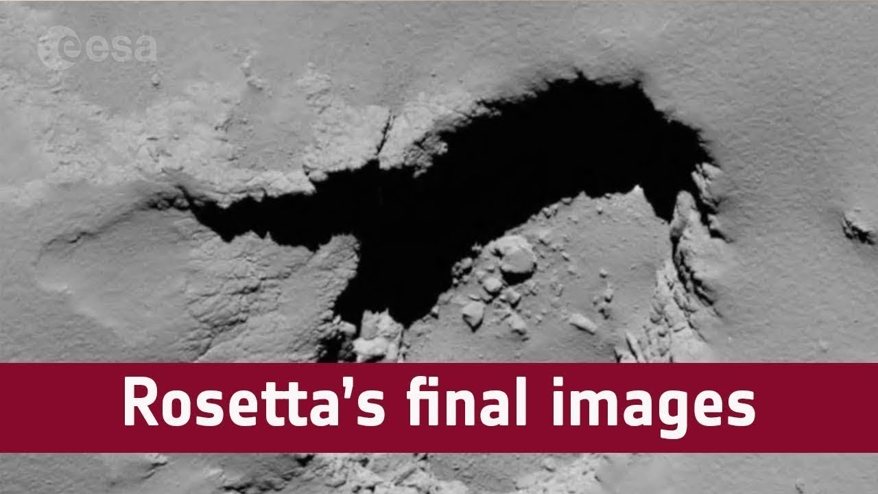 Rosetta’s Final Images - HD - YouTube