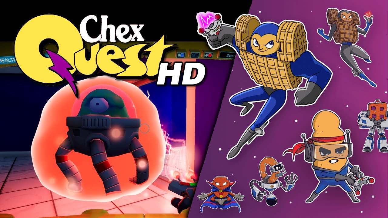 Primeira fase e análise curta do Chex Quest HD - YouTube