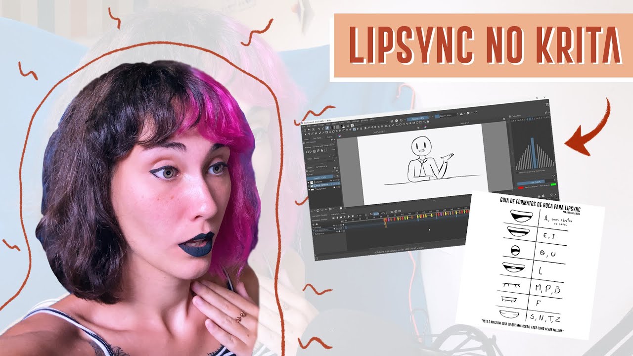 Como fazer LIPSYNC no KRITA? (TUTORIAL) | Ana Paula Reis - YouTube