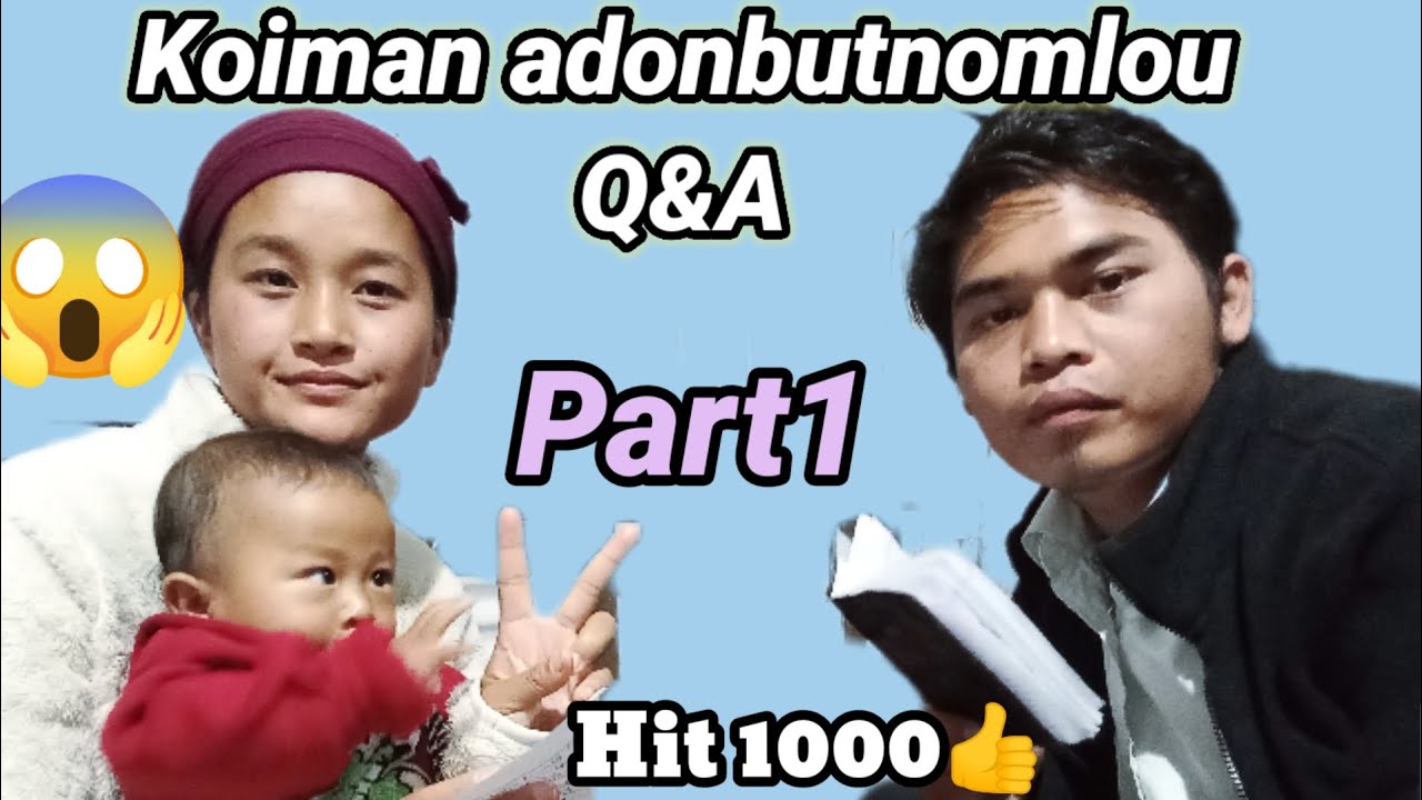 Etih a Kiki dong khalw/Asking each other embarassing Q&A😱( Part1) - YouTube