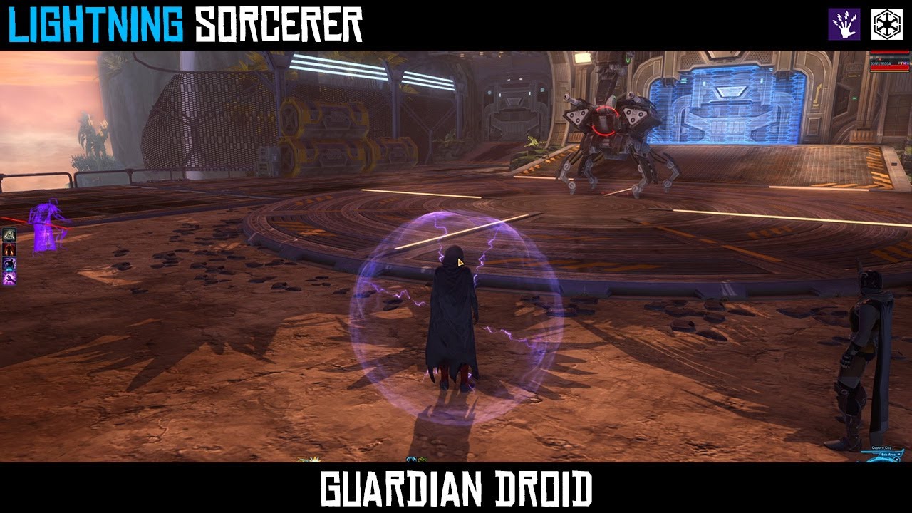 SWTOR Lightning Sorcerer PVE Gameplay | A Traitor Among the Chiss ...