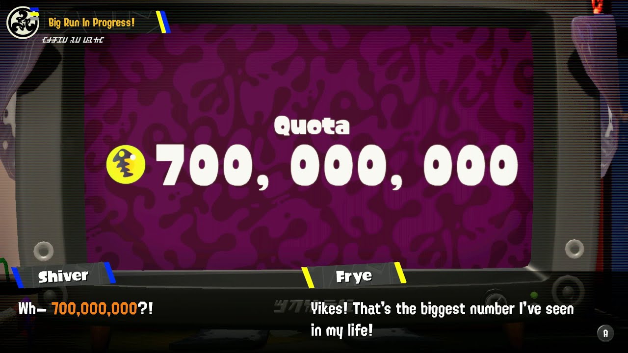 Splatoon 3: Part 19 - Big Run, Big Numbers - YouTube