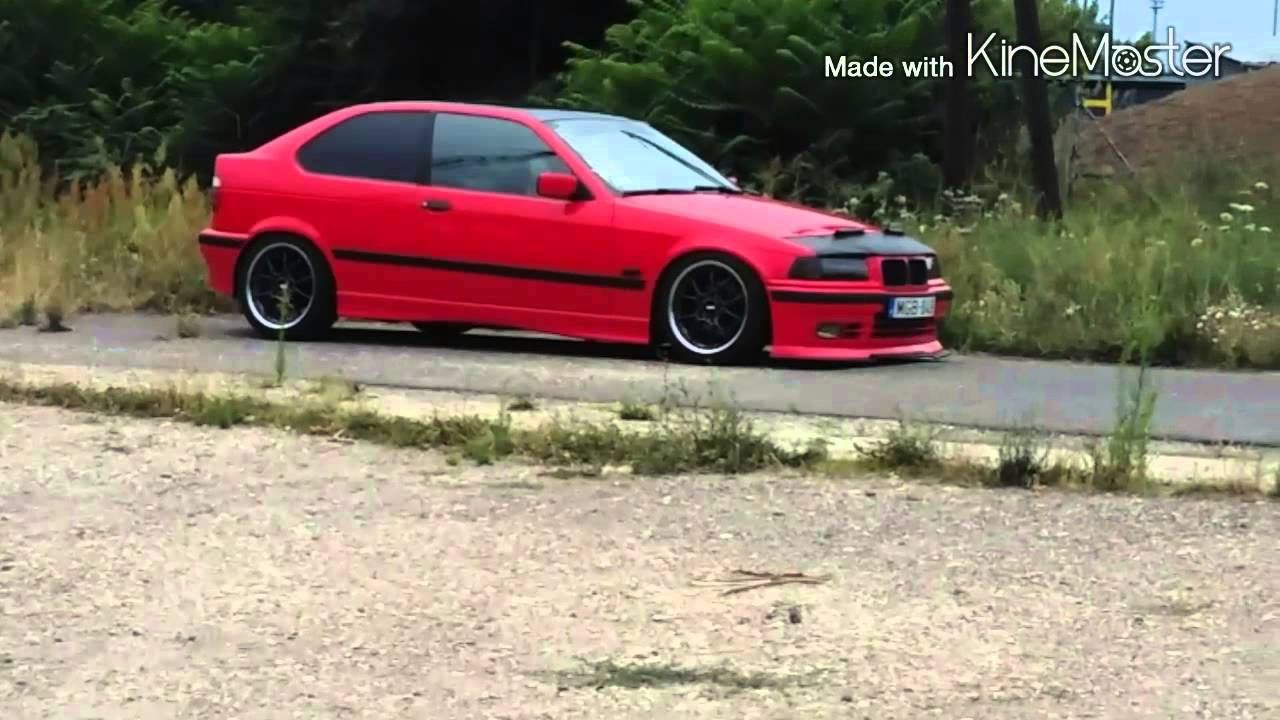 BMW E36 Compact Stance - YouTube