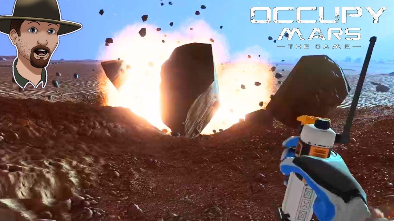 LESS Airlocks/ Exploding Rocks/ Faster Plant Growth!- Occupy Mars ep.29 ...