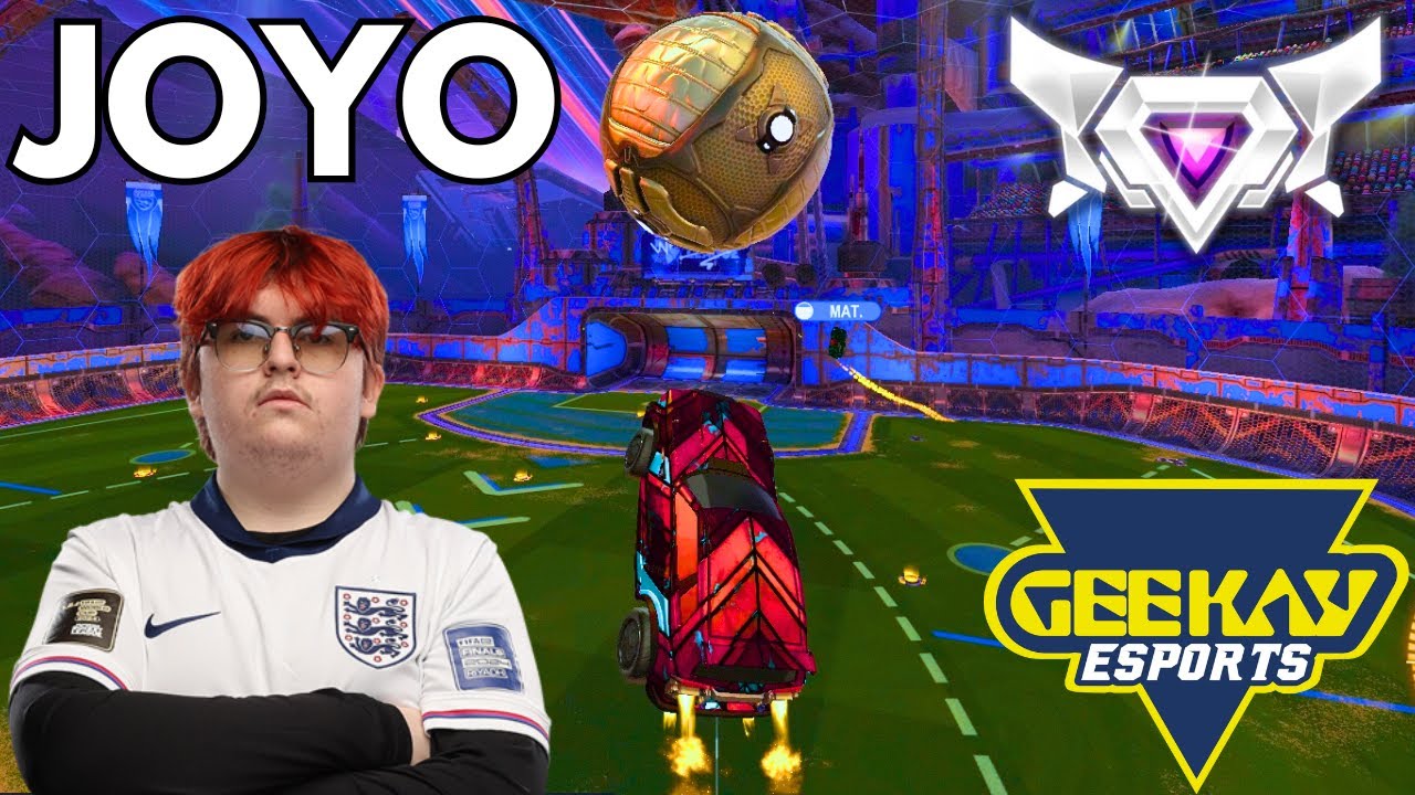 JOYO is a MECHANICAL HERO in Rocket League.. (SSL 2v2) - YouTube