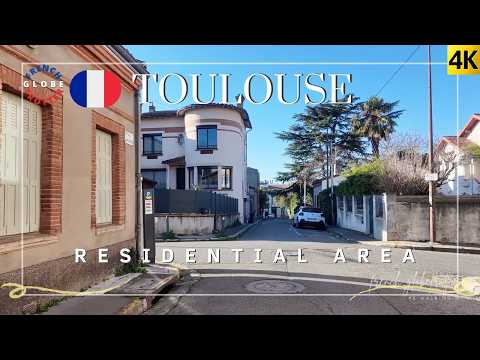 Toulouse City Local Residential Walk 4K 🇫🇷 Hidden Streets ➜ Canal du Midi